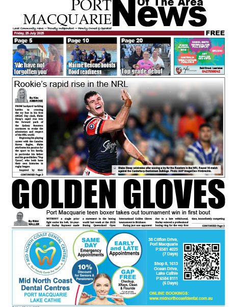 Printed Editions - Port Macquarie News Of The Area